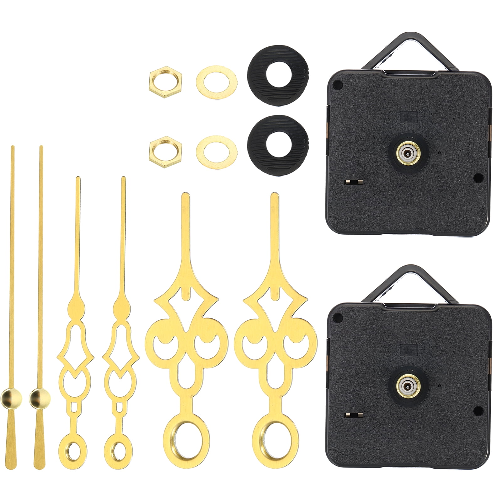 Uxcell Quartz Clock Movement Mechanism 1/2" Total Shaft for 2 to 3mm ...