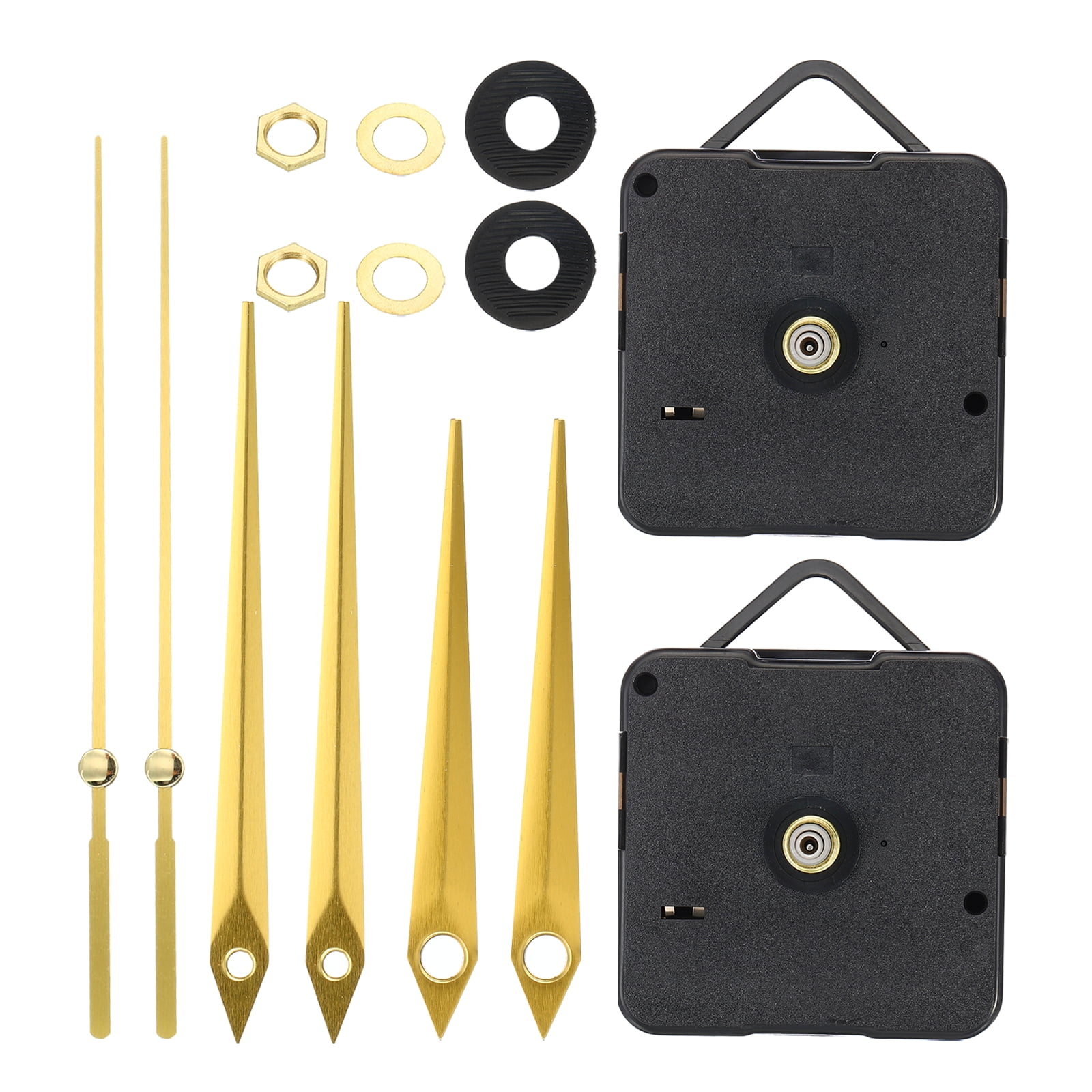 Uxcell Quartz Clock Movement Mechanism Kit 1/2" Shaft for 2 to 3mm ...