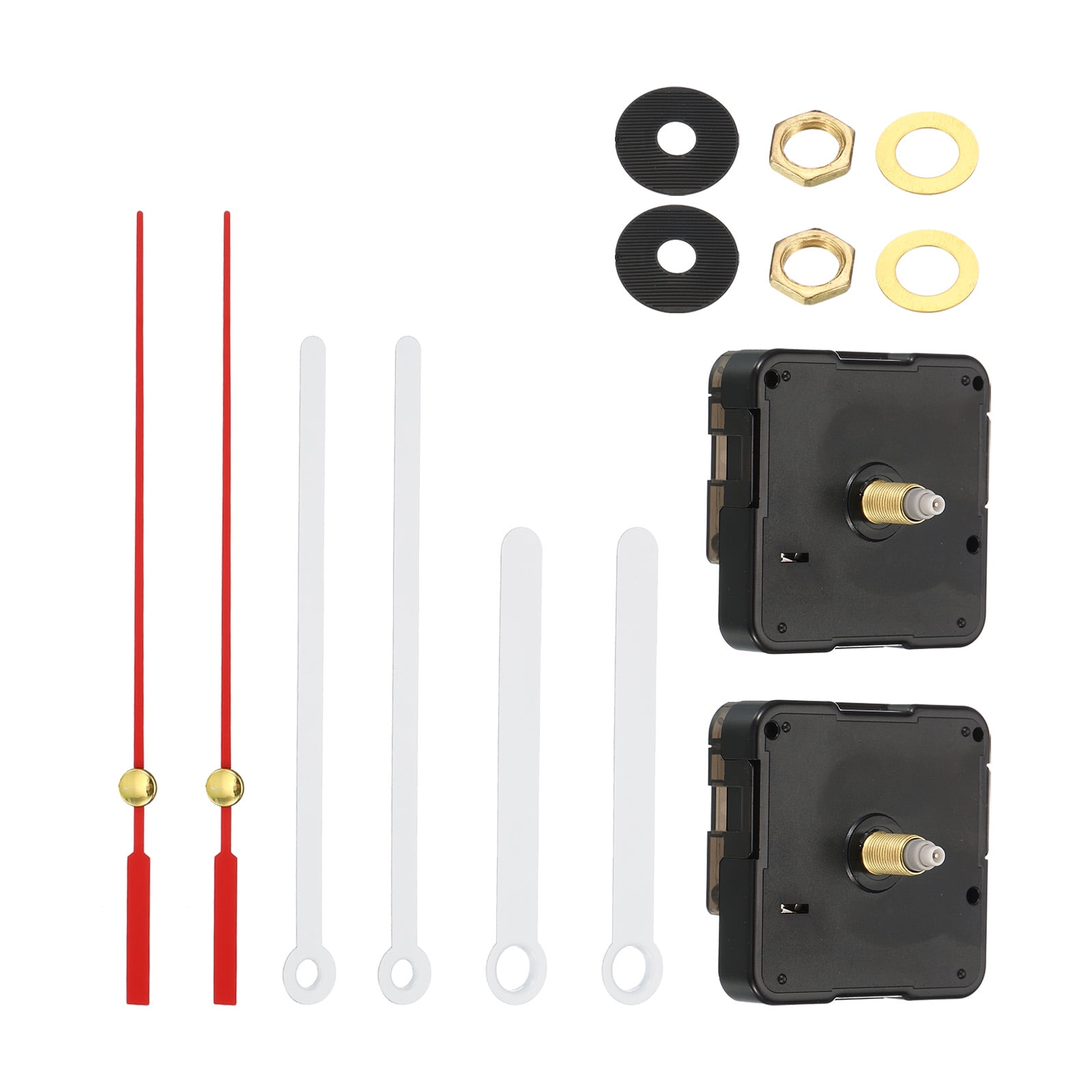 Uxcell Quartz Clock Movement Replacement Kit 1/2" Shaft for 2 to 3mm ...