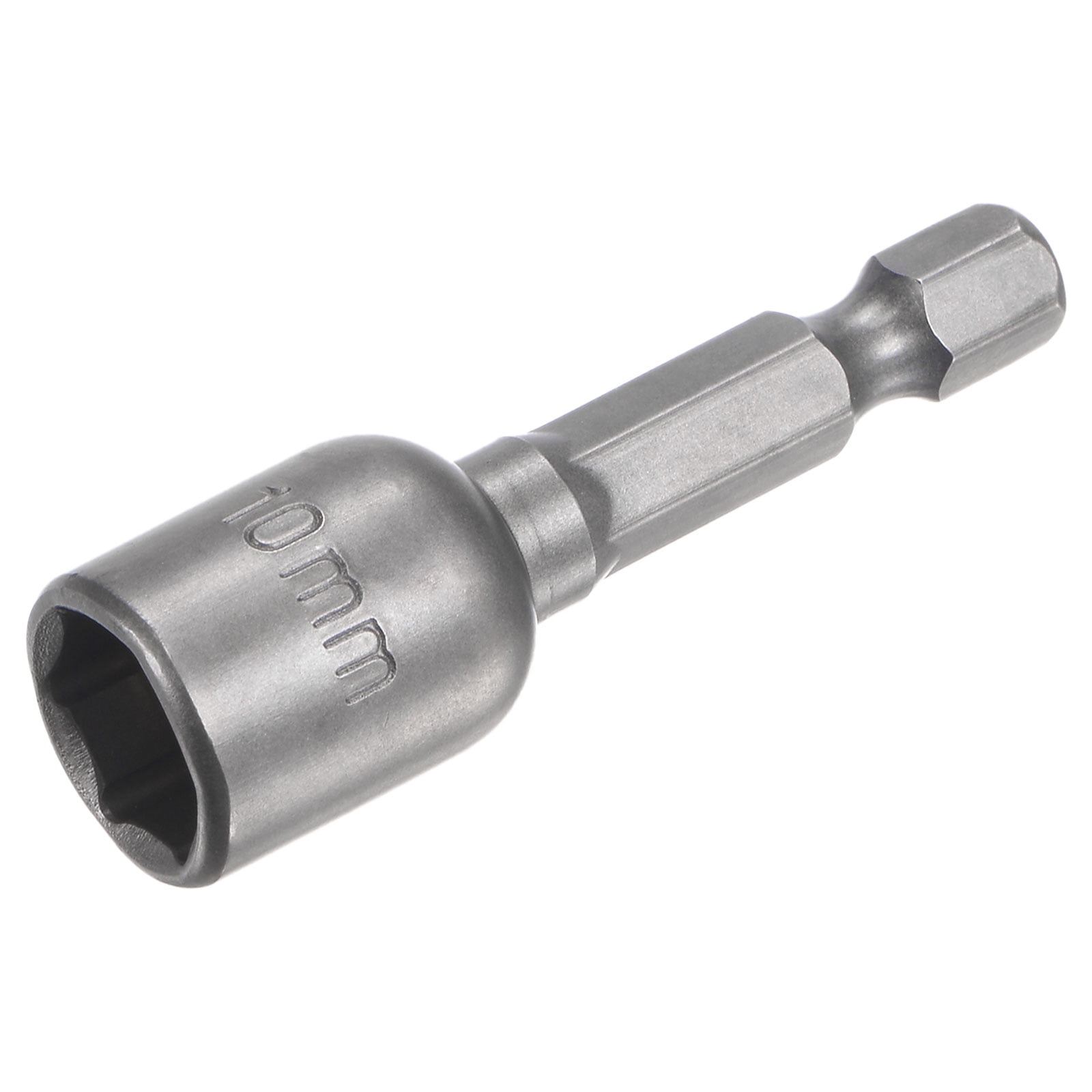 Uxcell Quick-Change Nut Driver Bit, 1/4" Hex Shank 10mm Magnetic Nut ...