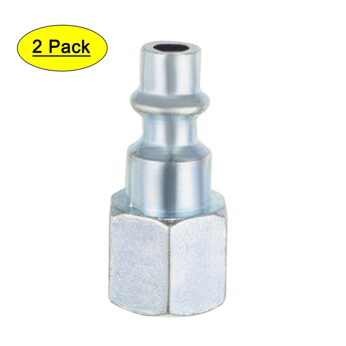 Uxcell Quick Coupler Plug Quick-Connect Fitting 1/4 Inch NPT Female ...