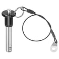 Uxcell Quick Release Pin 1/3 Inch Ball Locking Pin with Push Button ...