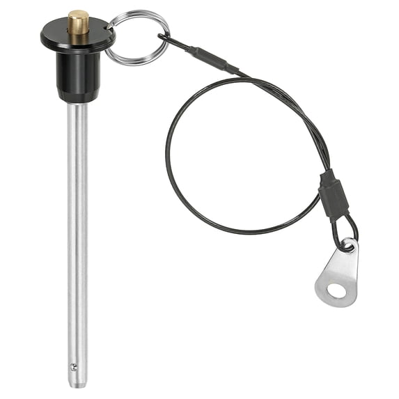 Uxcell Quick Release Pin Ball Locking Pin 304 Stainless Steel Fastening ...
