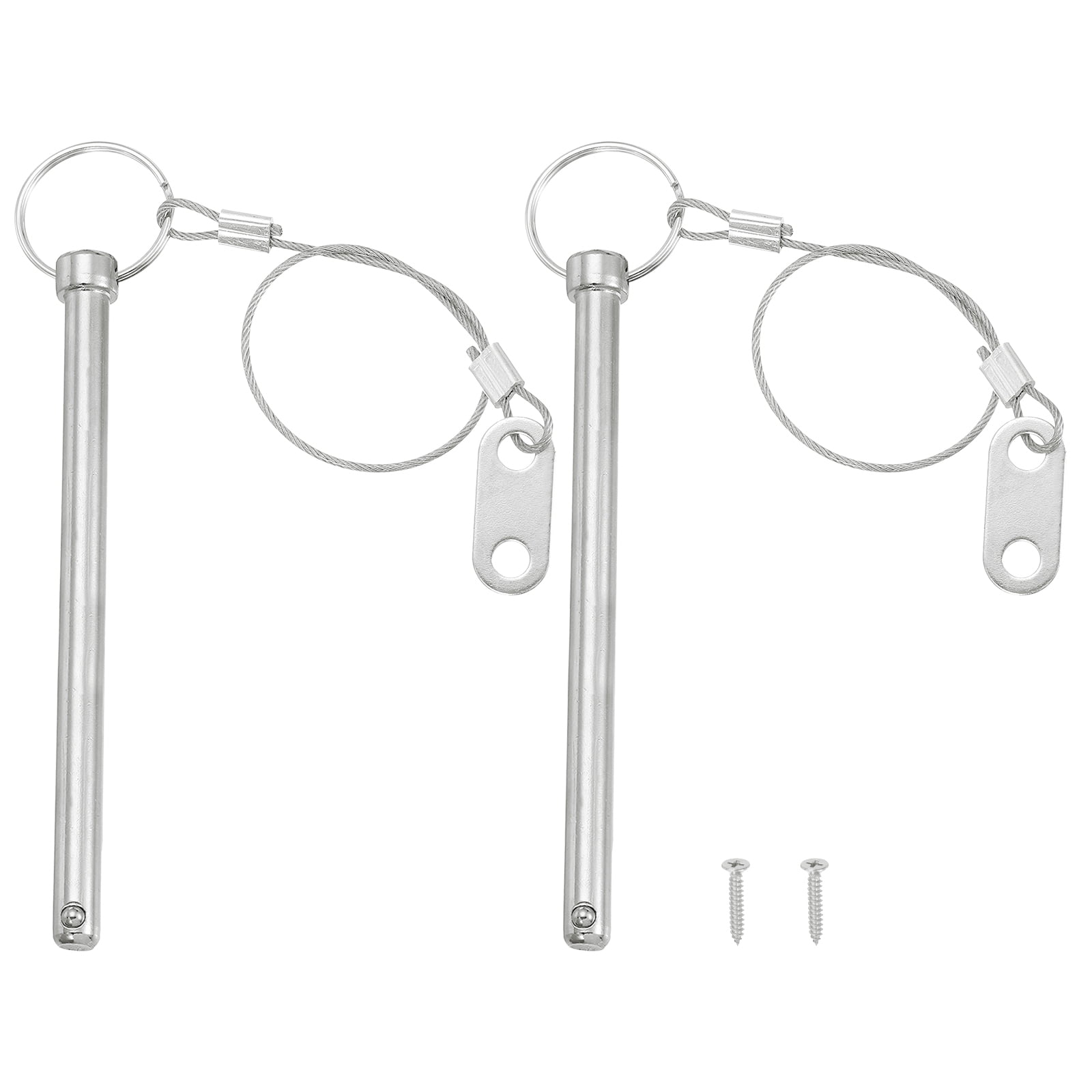 Uxcell Quick Release Pin, Carbon Steel Bimini Top Pin with Wire for ...