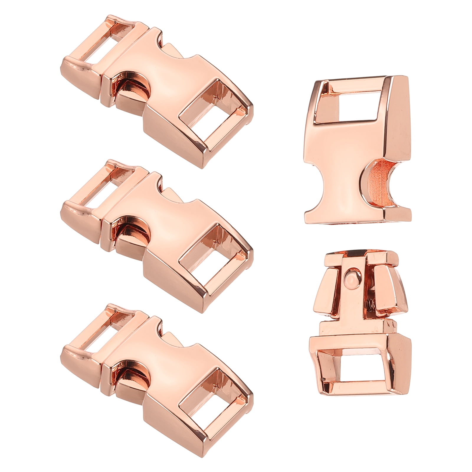 Uxcell Quick Side Release Buckle 0.4 Inch, 4Pcs Metal Buckles ...