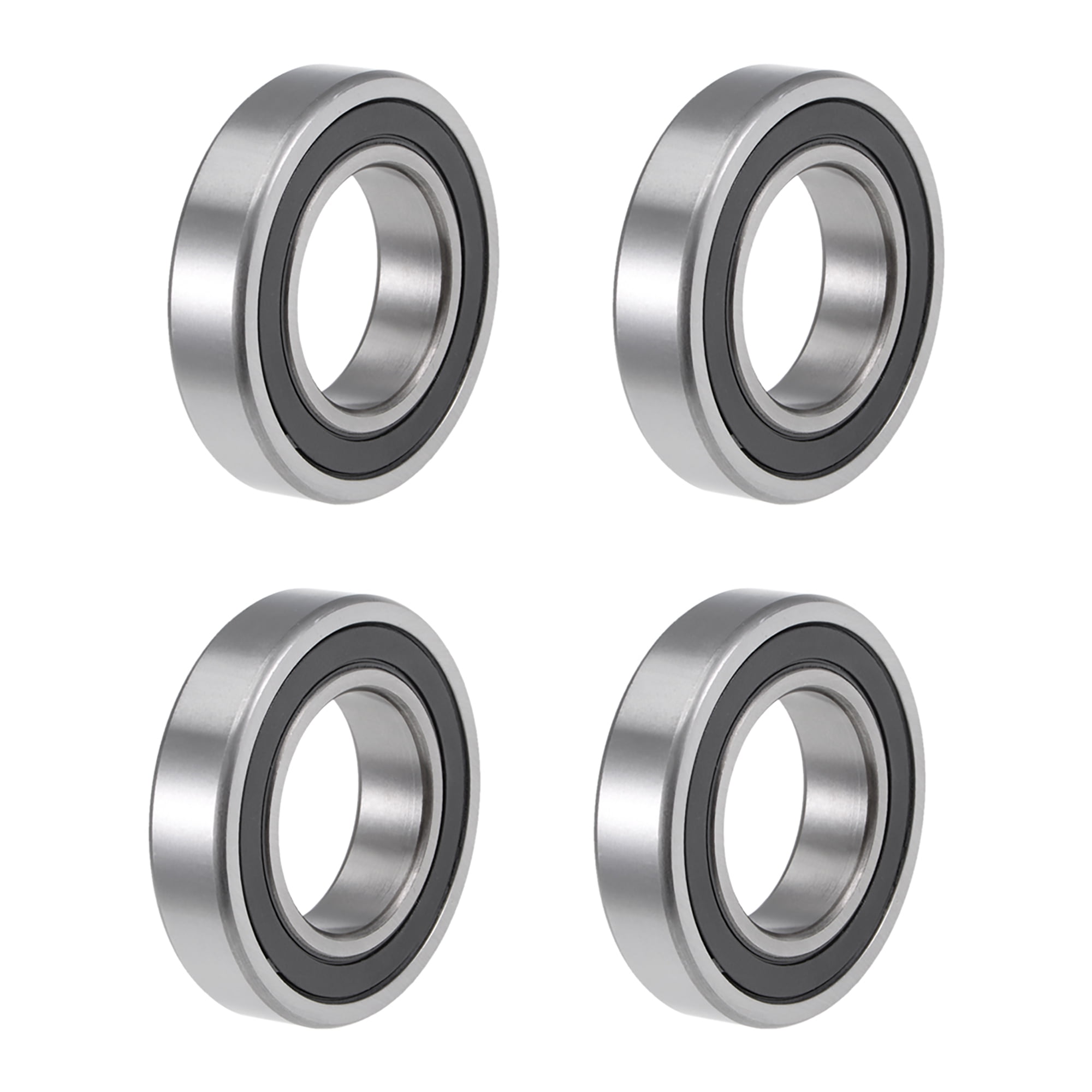 Uxcell R20-2RS Deep Groove Ball Bearing, 1-1/4"x2-1/4"x1/2" Sealed Z2 ...