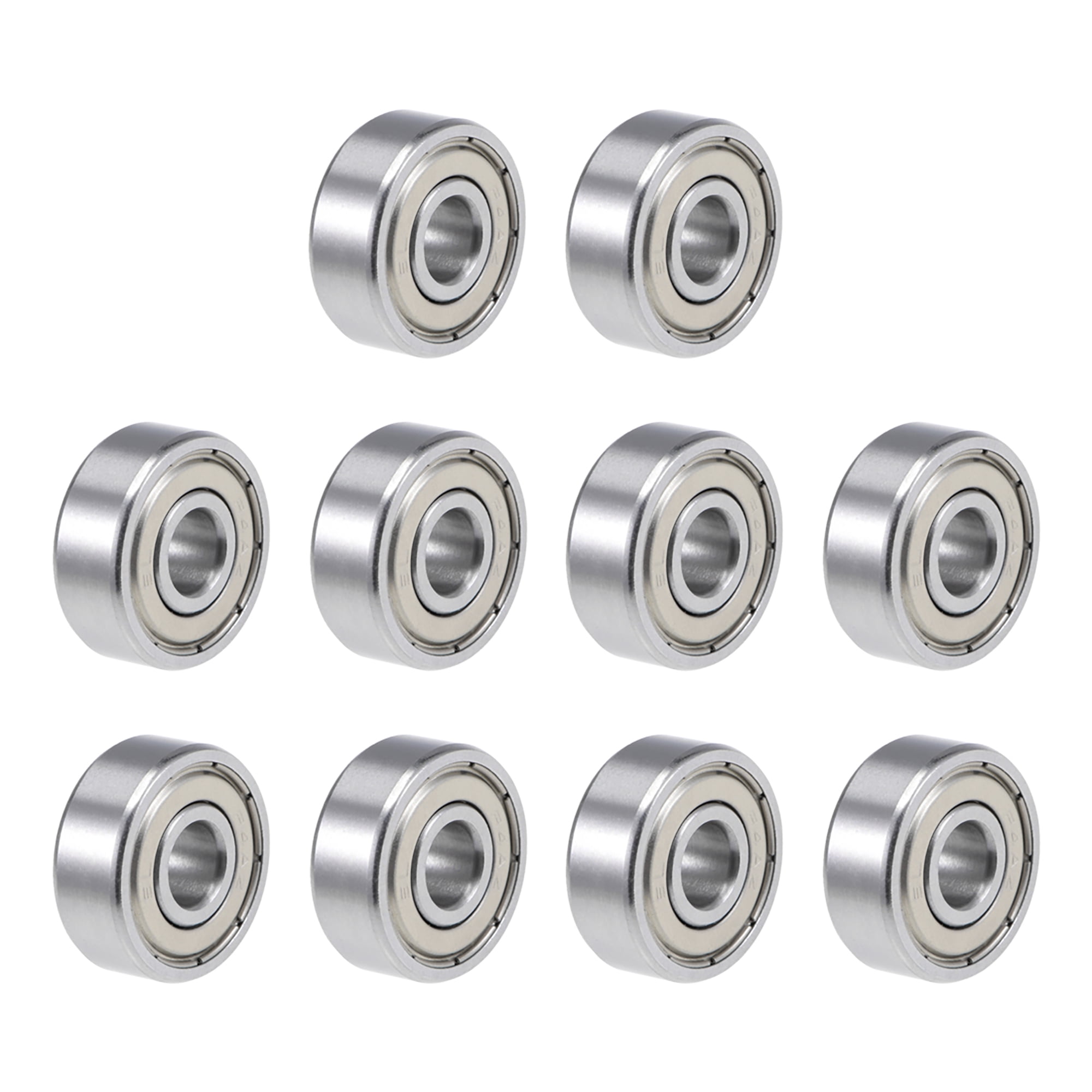 Uxcell Deep Groove Ball Bearings Inch Double Shielded Chrome Steel ...