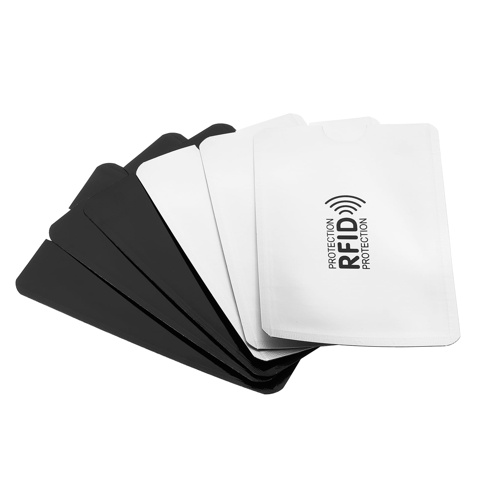 Uxcell RFID Blocking Sleeves Identity Theft Prevention Credit Cards ...
