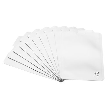 Uxcell RFID Blocking Sleeves Identity Theft Prevention Credit Cards ...