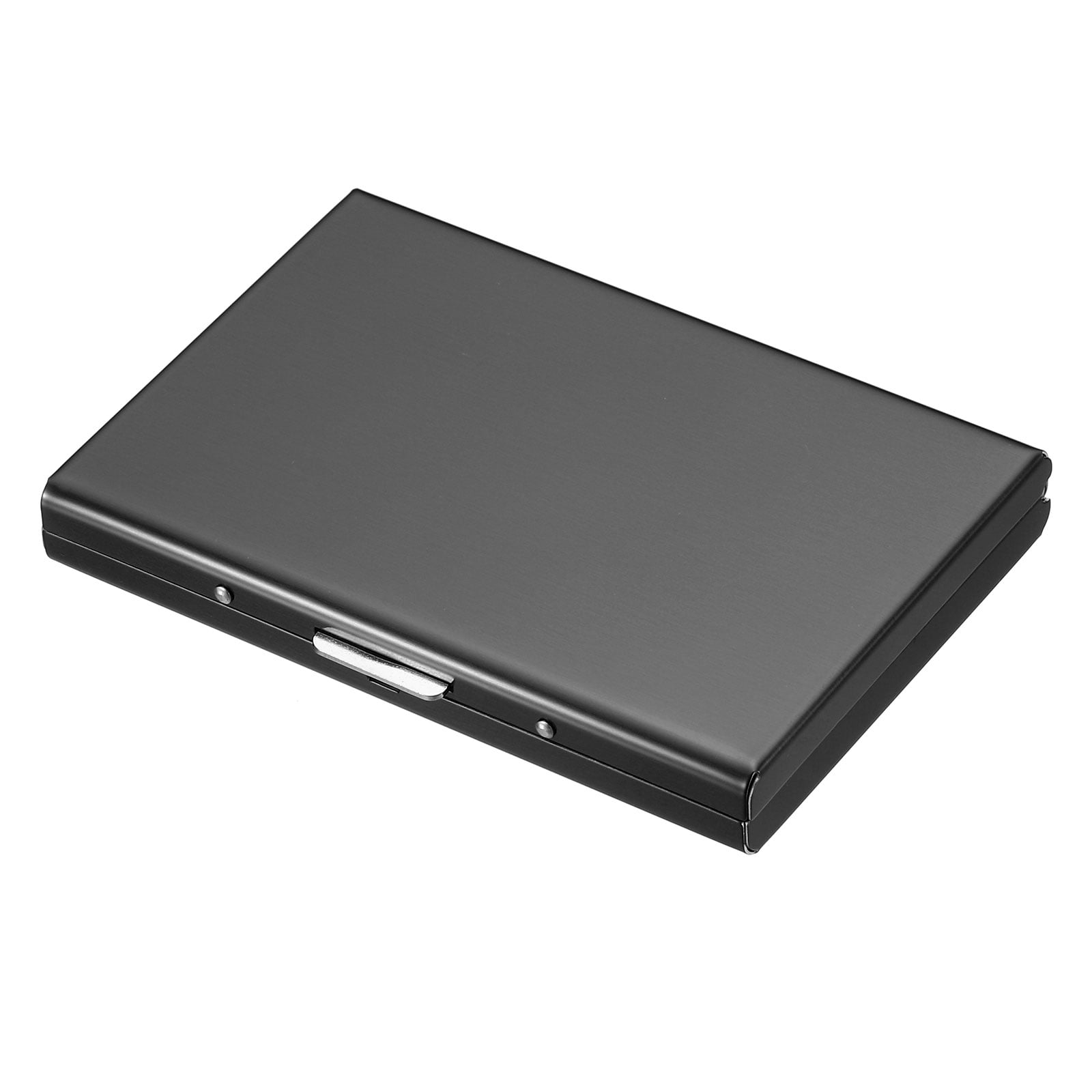 Uxcell RFID Credit Card Holder Metal Wallet Stainless Steel Business ...