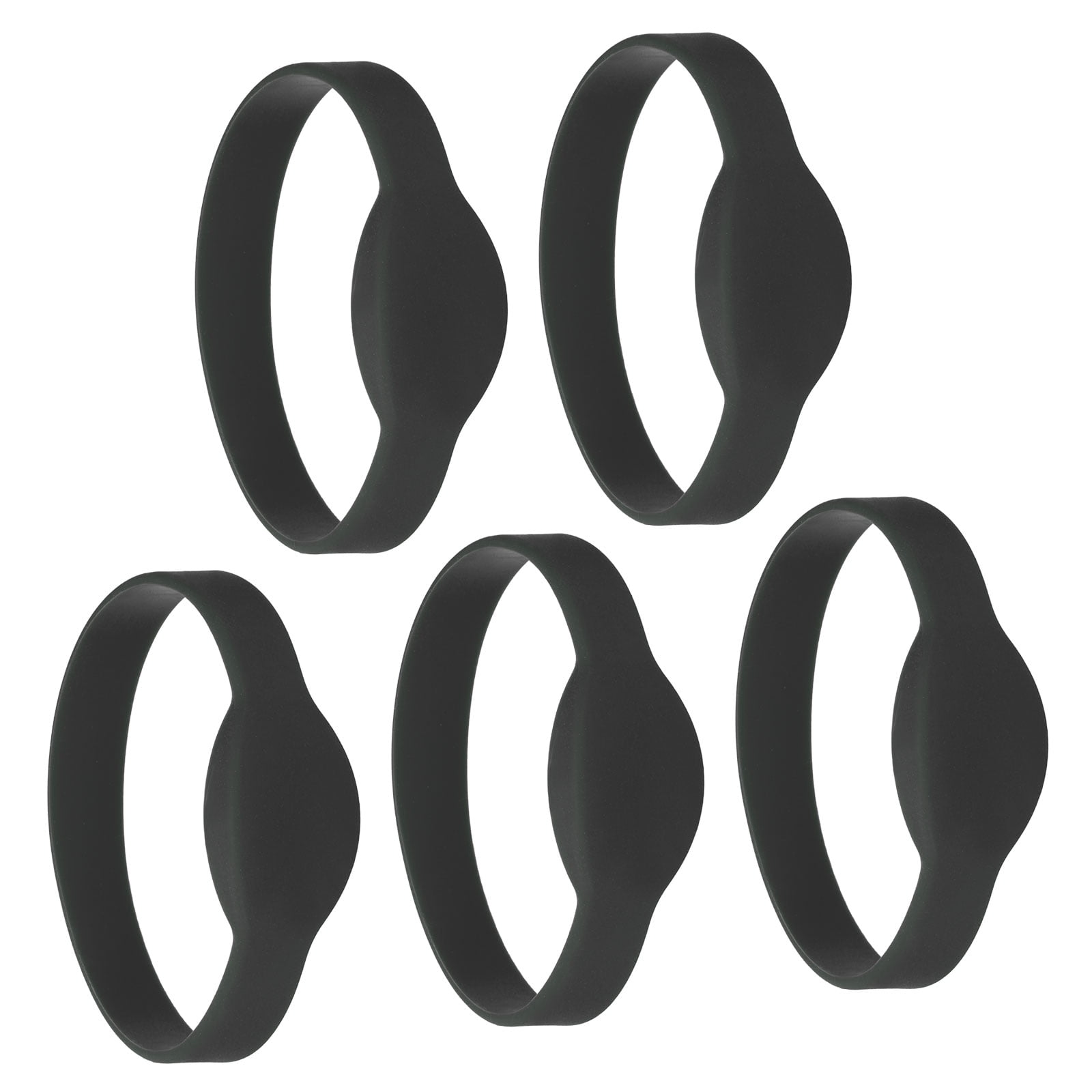 Uxcell RFID Silicone Wristband 5 Pack 13.56MHZ IC Proximity Card ...
