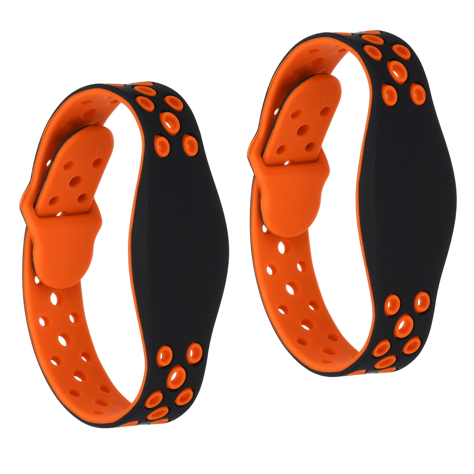Uxcell RFID Silicone Wristbands 2 Pack 13.56MHZ Smart IC Card Bracelet ...