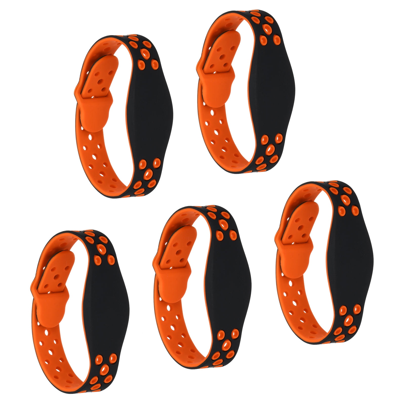 Uxcell RFID Silicone Wristbands 5 Pack 13.56MHZ Smart IC Card Bracelet ...