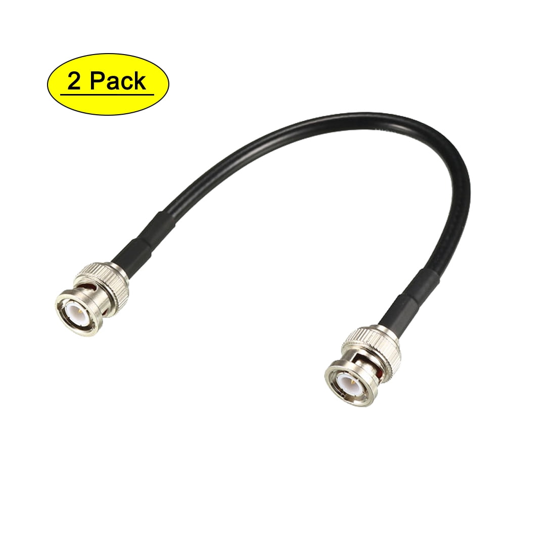 Uxcell RG58 Coaxial Cable with BNC Male to BNC Male Connectors 50 Ohm 8 ...