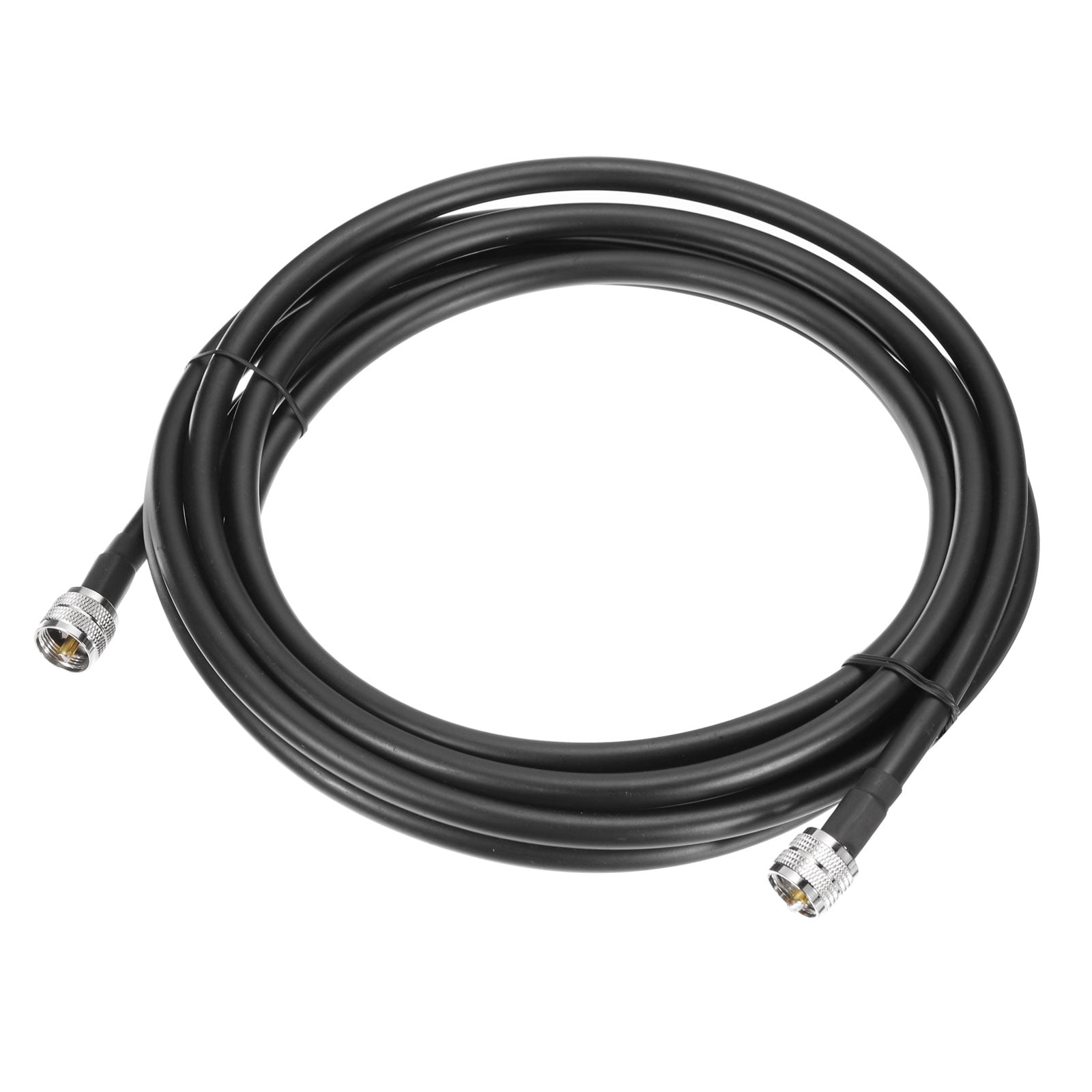 Uxcell RG8/U Coax Cable Pl-259 Male to Pl-259 Male Cable Connectors 3 ...