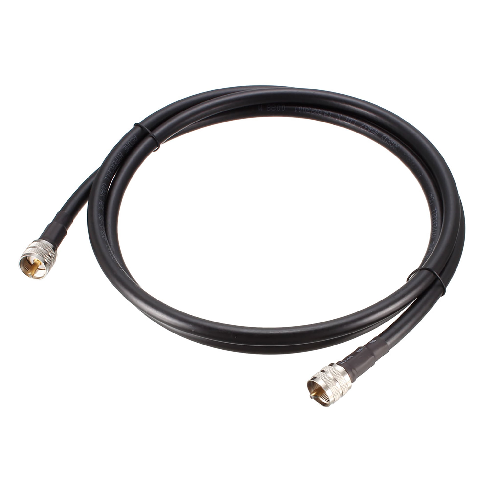 Uxcell RG8U Coaxial Cable With Pl-259 Male Connectors for CB/Ham Radio ...