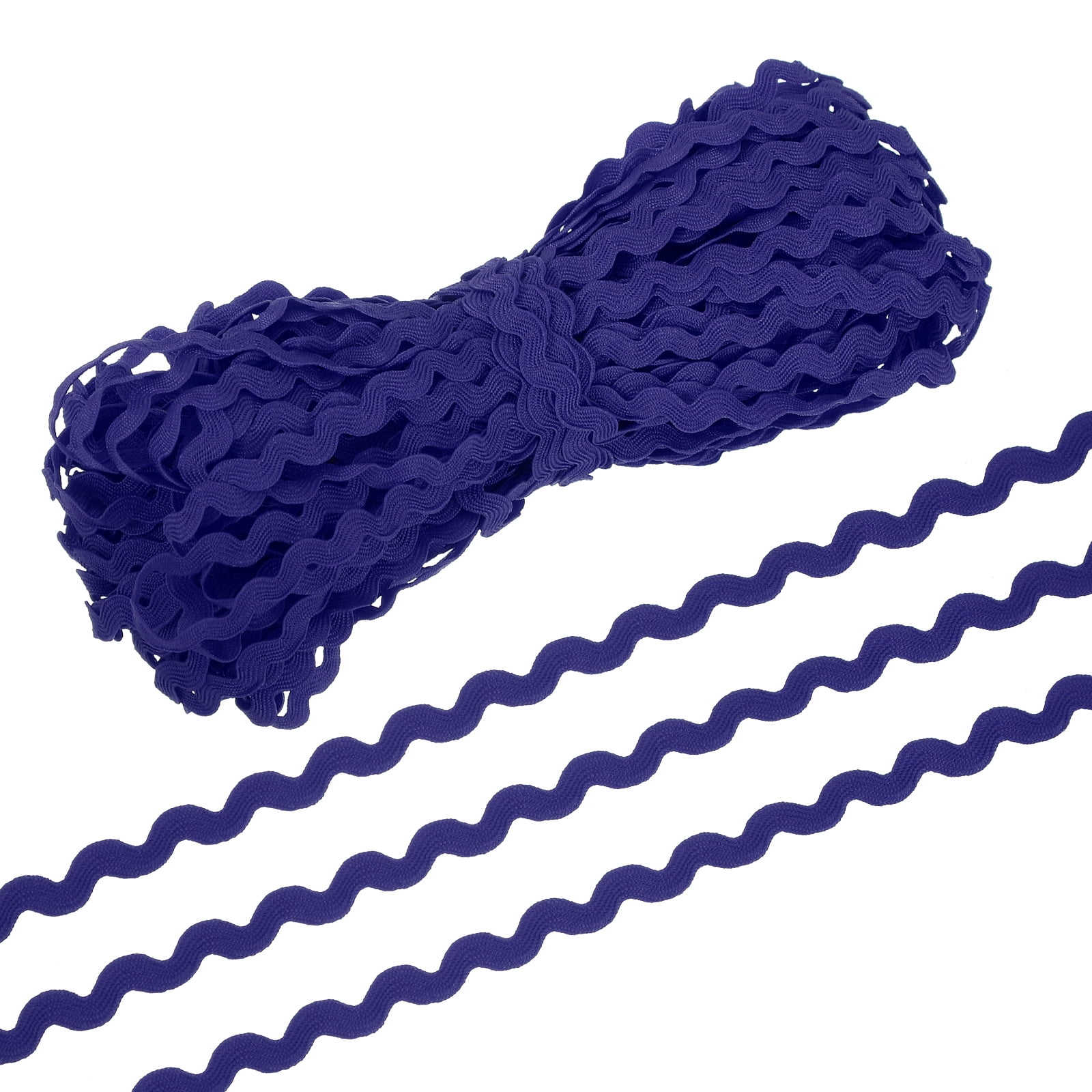 Uxcell RIC Rac Trim 5mm 28 Yard, Wave Bending Fringe Trim Ribbon for ...