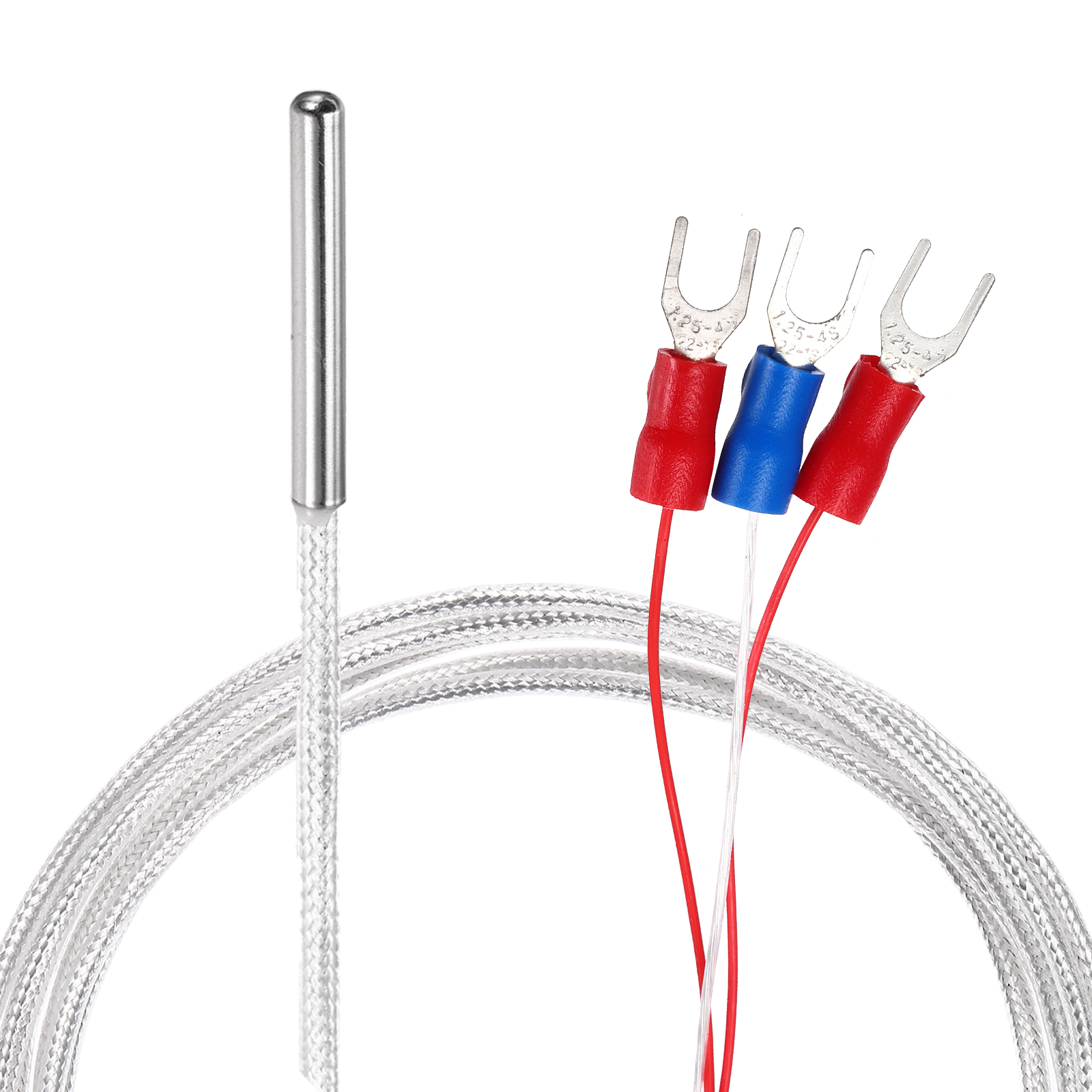 Uxcell RTD PT100 Temperature Sensor Probe, -50℃ to 200℃ Temperature ...