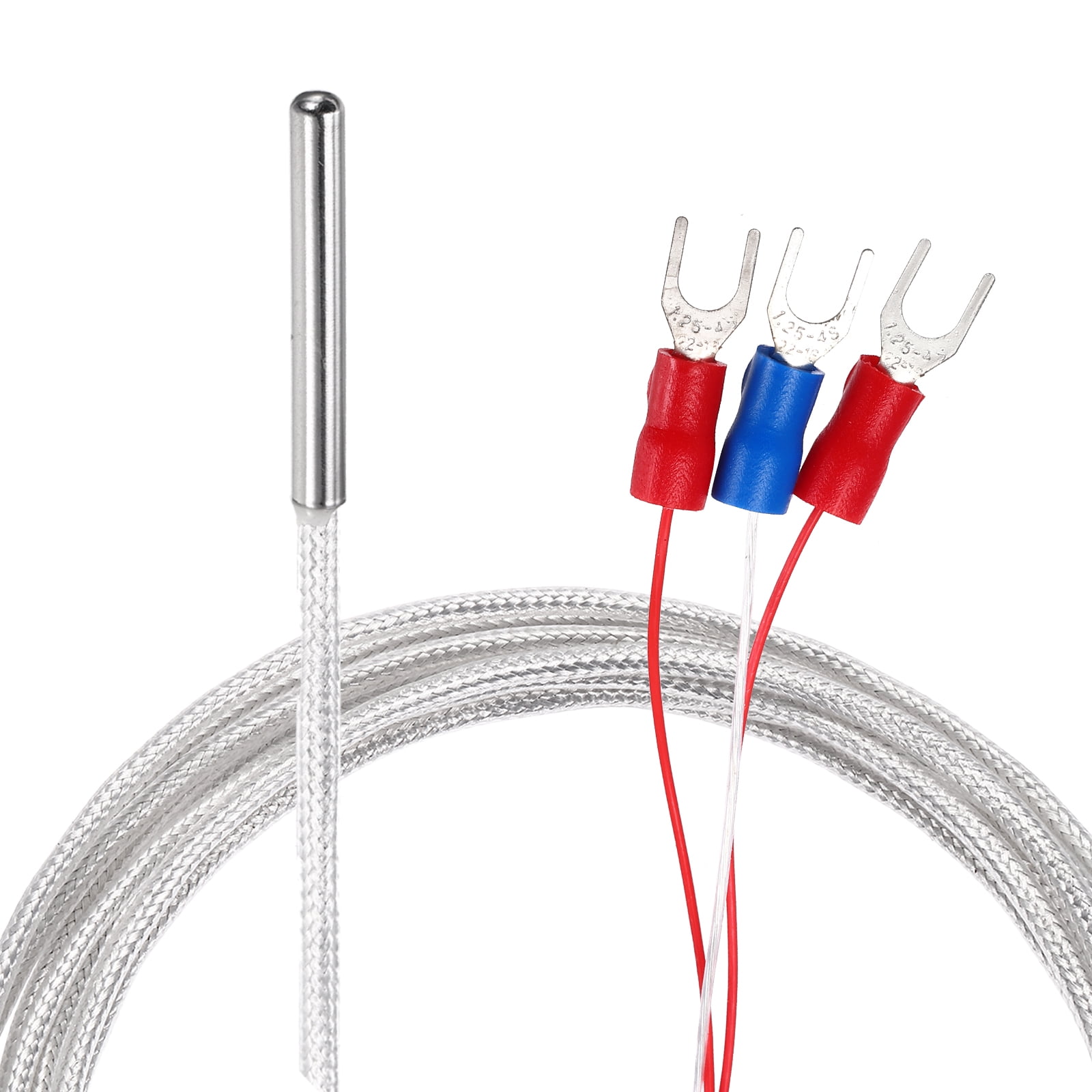 Uxcell RTD PT100 Temperature Sensor Probe, -50℃ to 200℃ Temperature ...