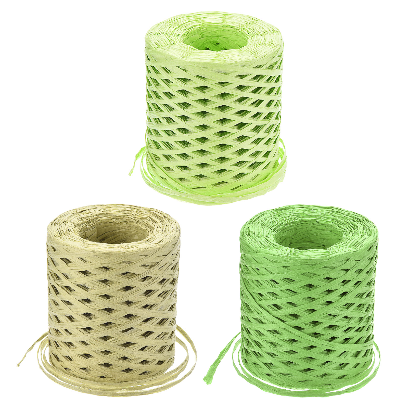 Uxcell Raffia Paper Craft Ribbon, 1/4 Inch 218 Yards Raffia String ...