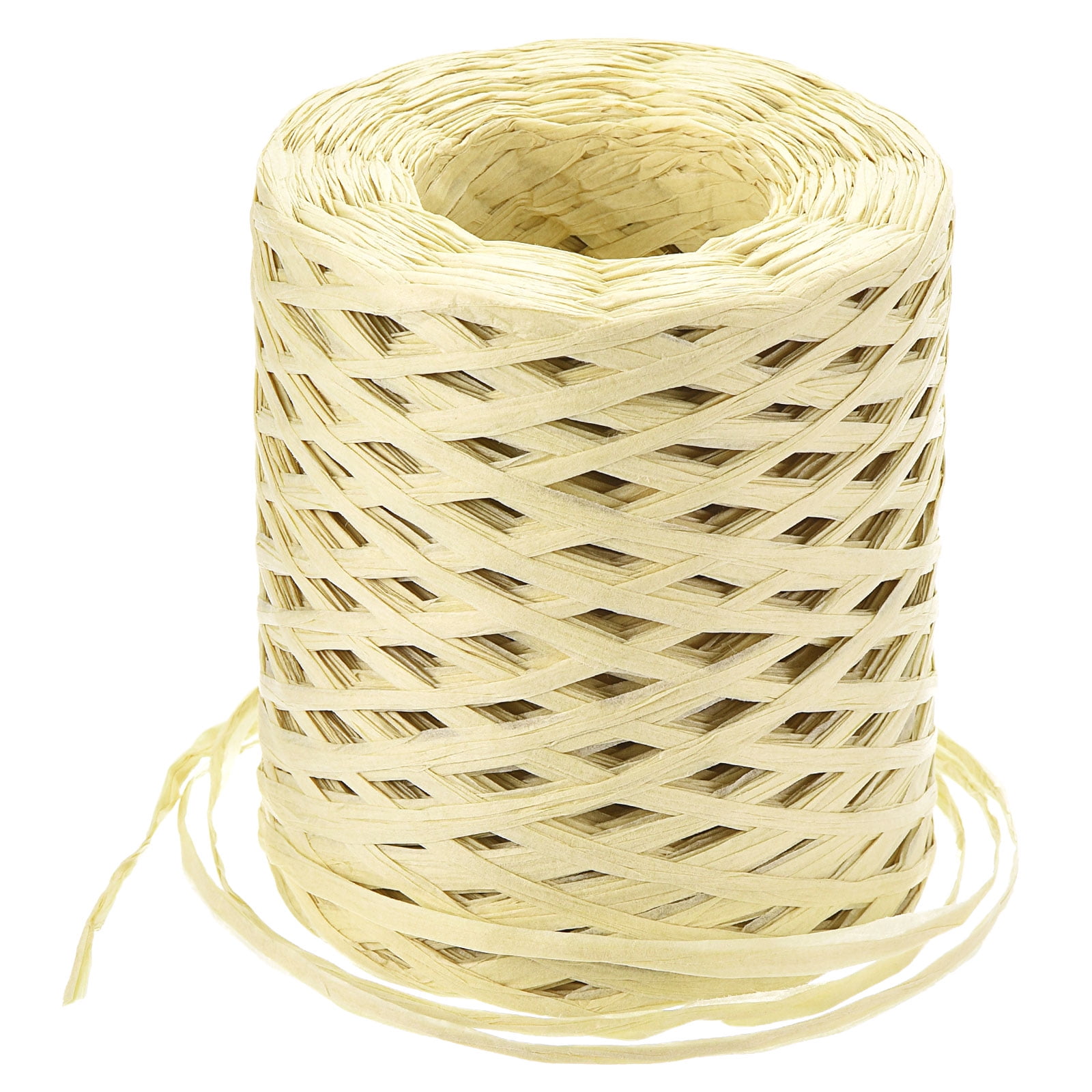 Uxcell Raffia Paper Craft Ribbon, 1/4 Inch 218 Yards Raffia String ...