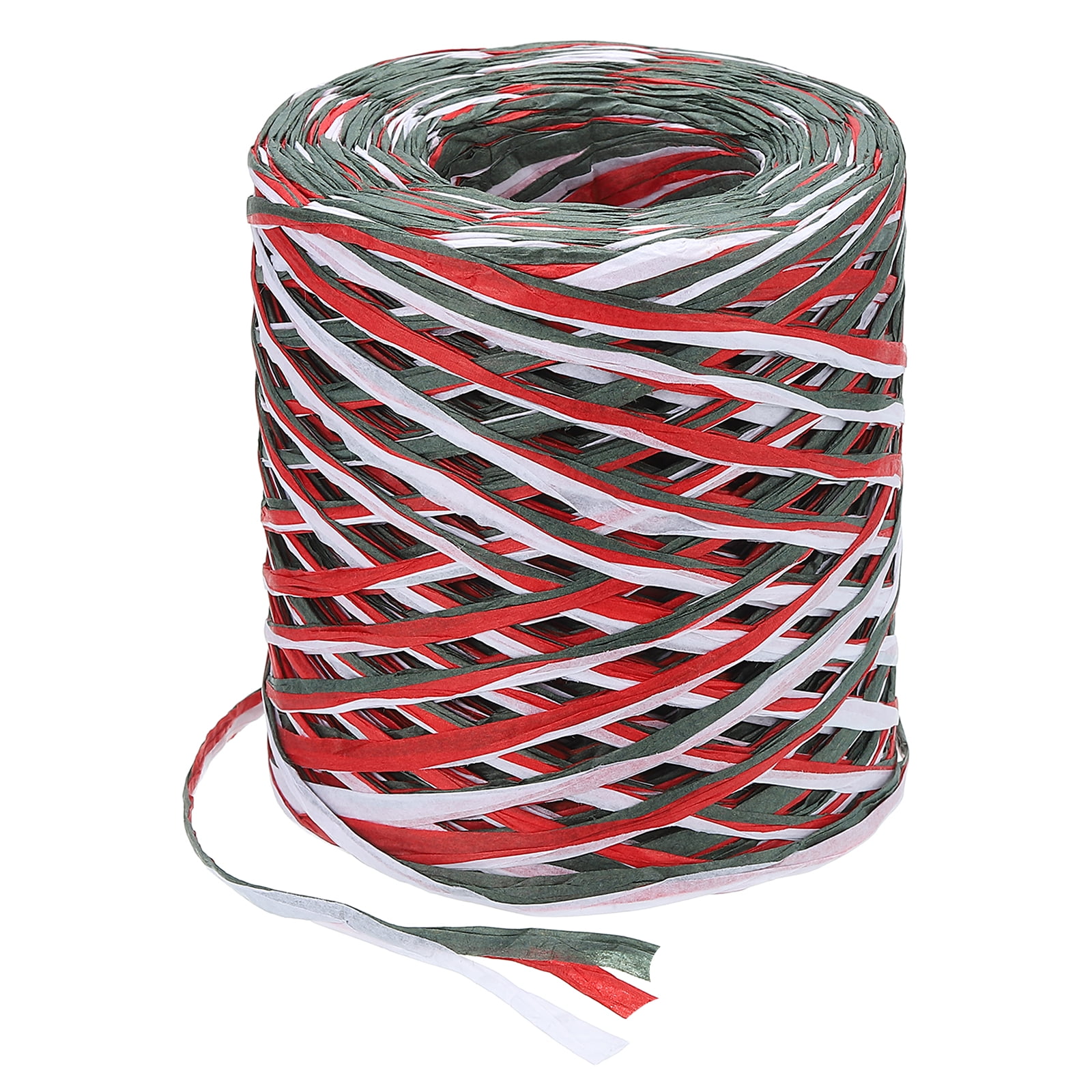 Uxcell Raffia Paper Craft Ribbon 120M/394ft Colored Raffia Ribbon 4Ply ...