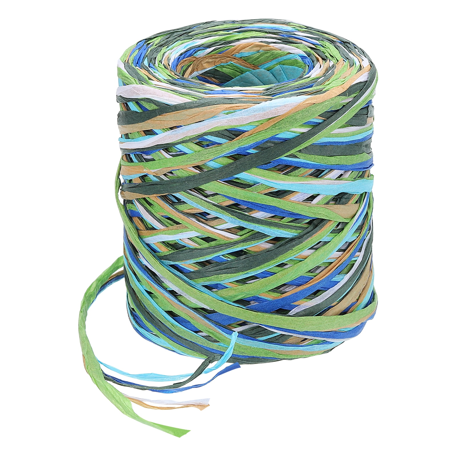 Uxcell Raffia Paper Craft Ribbon 120m/394ft Raffia Ribbon 4Ply Raffia ...