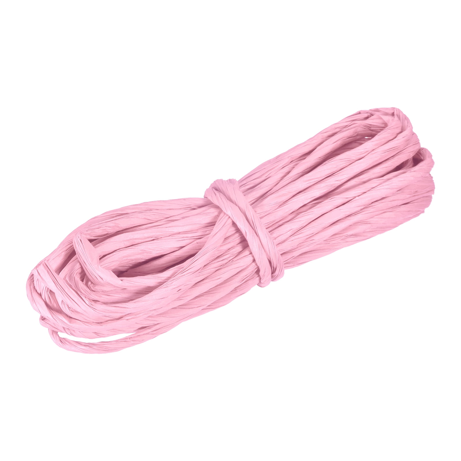 Uxcell Raffia Paper Craft Rope Packing Rope 10.9 Yards Handmade Twisted ...