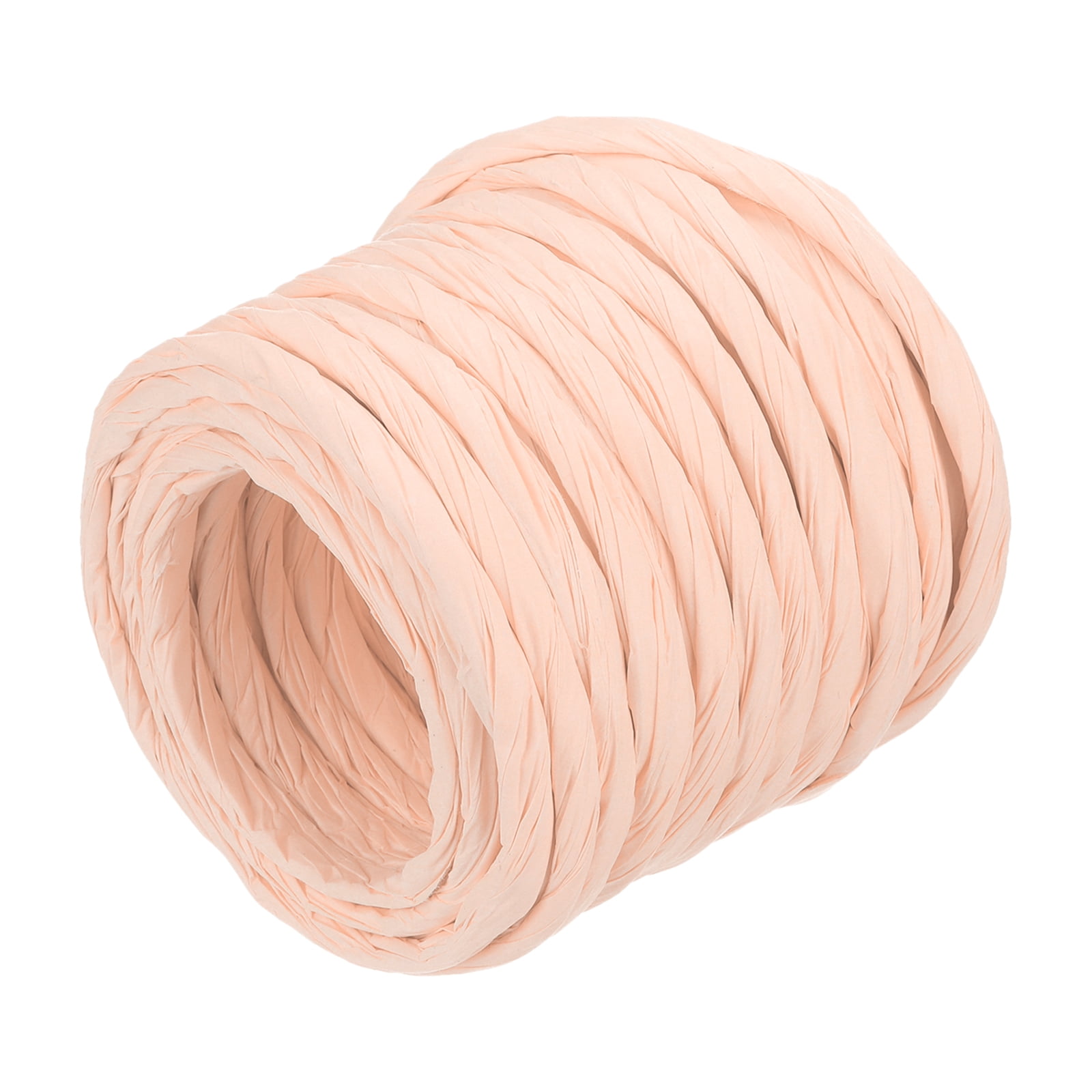 Uxcell Raffia Paper Craft Rope Packing Rope 13 Yards Handmade Twisted ...