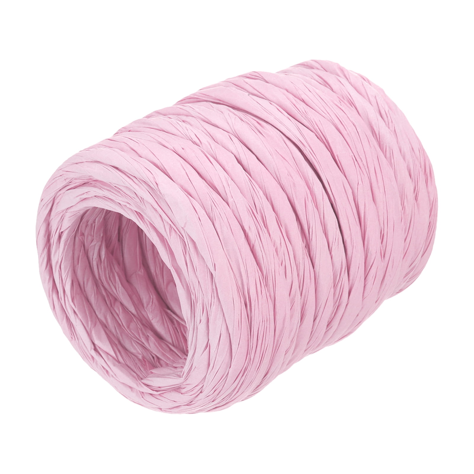 Uxcell Raffia Paper Craft Rope Packing Rope 13 Yards Handmade Twisted ...