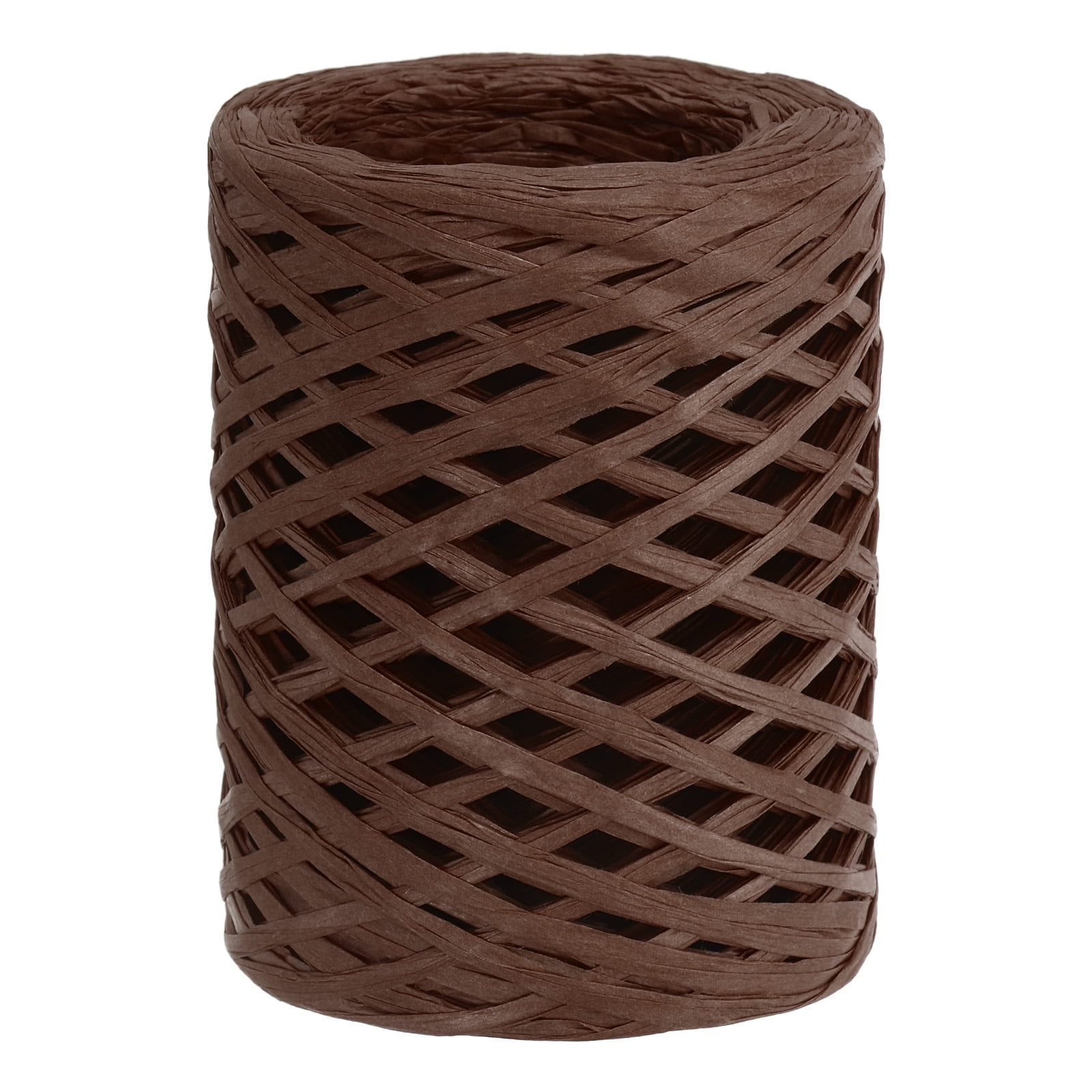 Uxcell Raffia Ribbon Natural Packing Paper Twine Strings for Crochet ...