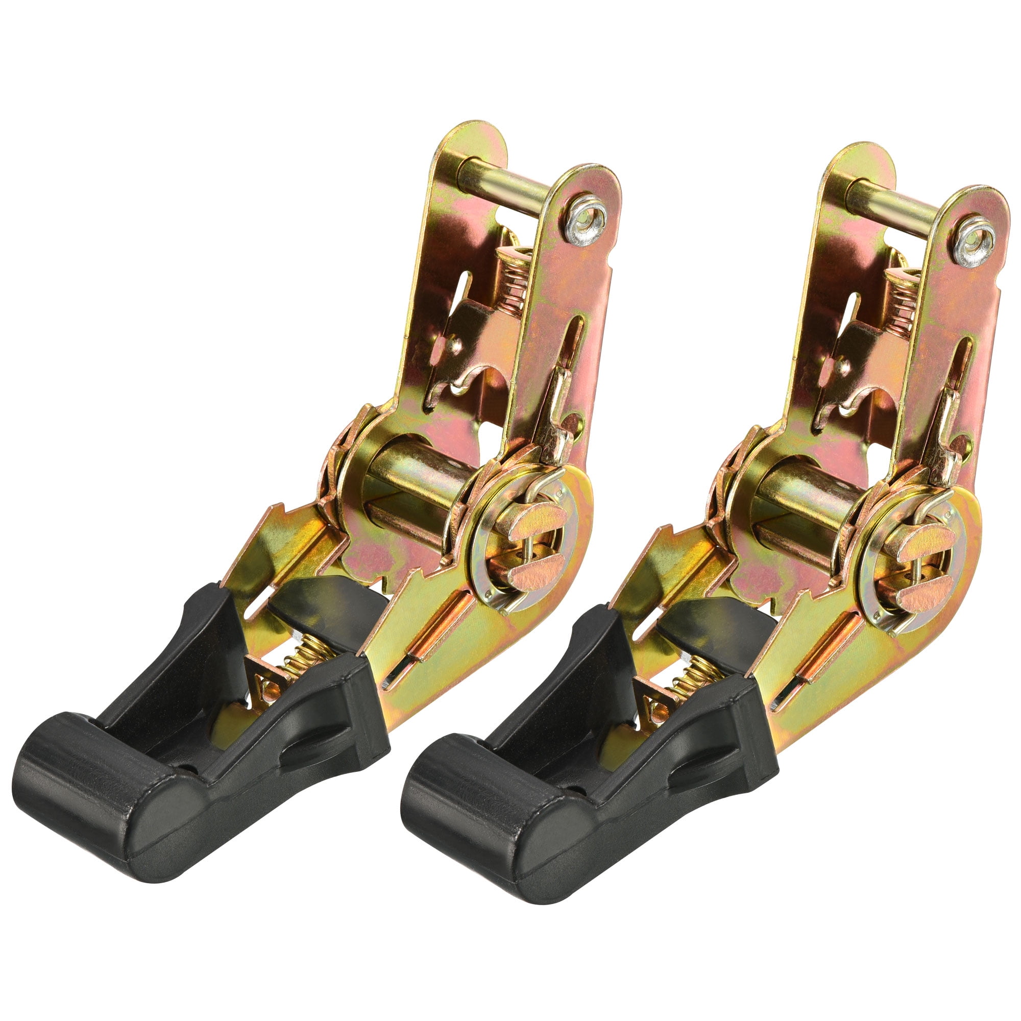 Uxcell Ratchet Strap Fastener 26mm Pack of 2 Fixed Cargo Rubberized ...