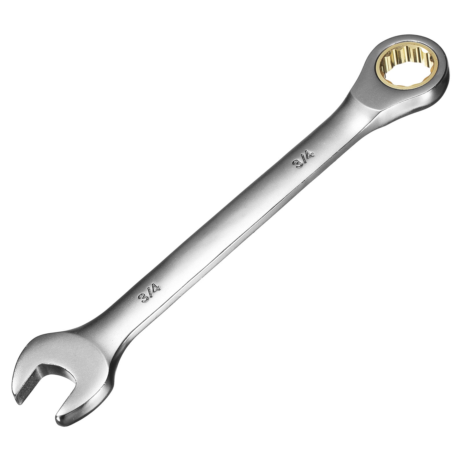 Uxcell Ratcheting Wrench 3/4" 12-Point 72-Teeth Ratchet Box End and 3/4 ...