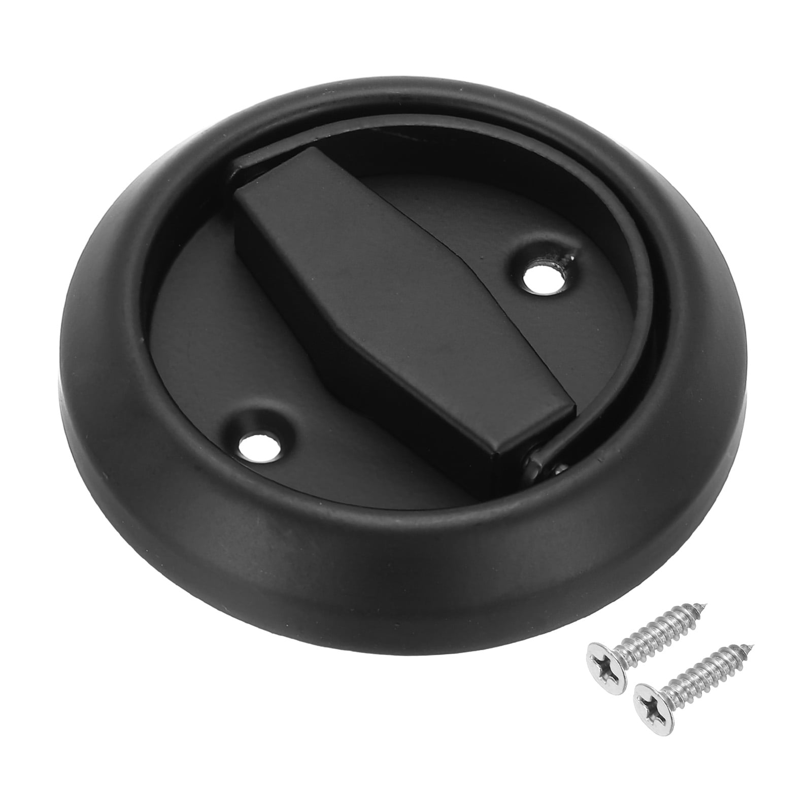 Uxcell Recessed Sliding Door Pulls Handles Round Hidden Closet Finger ...