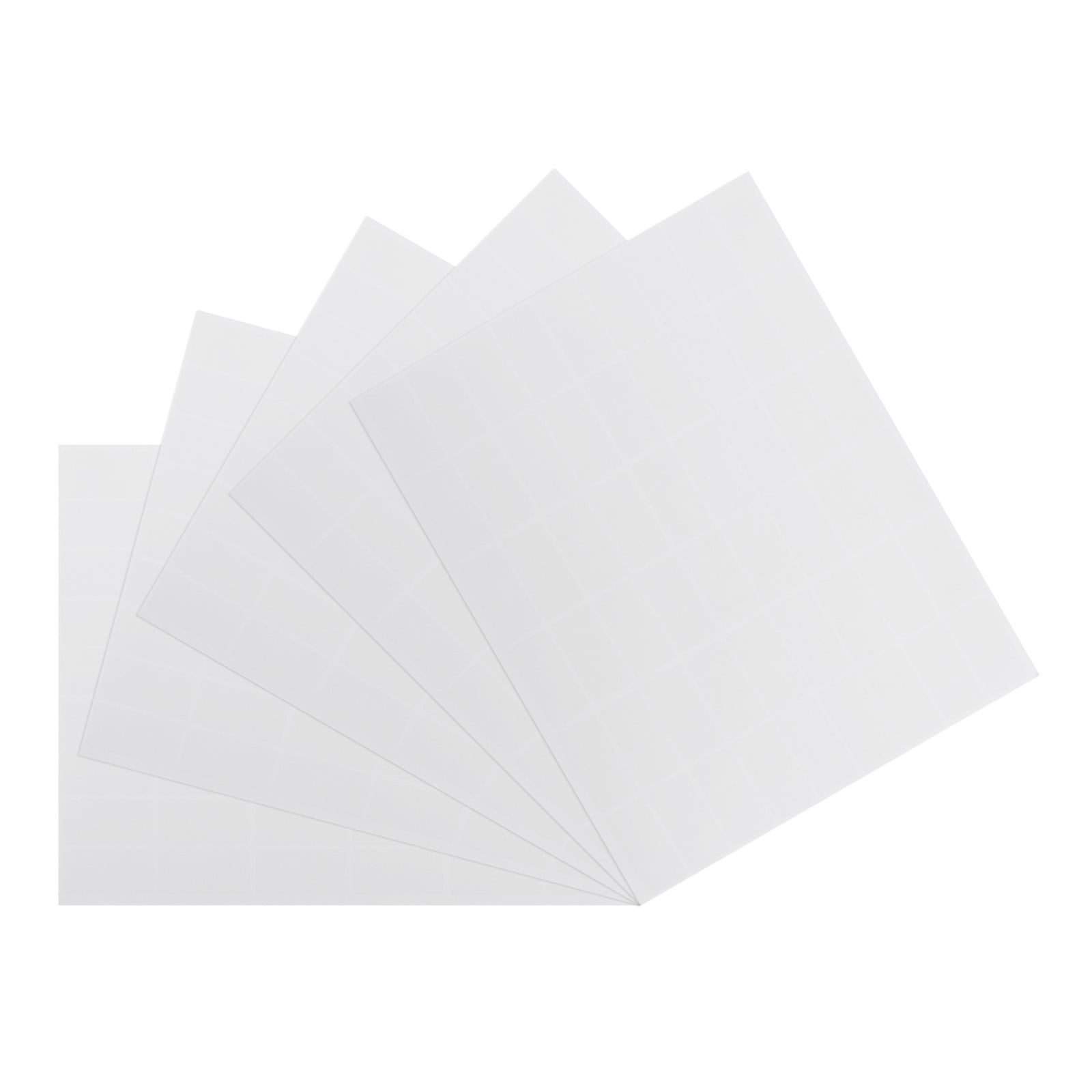 Uxcell Rectangle Label Protectors Waterproof Transparent 1.6"x0.8" 1000 ...