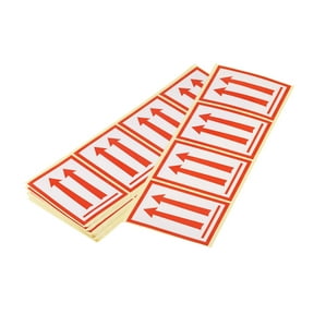 Red Arrow Sticker