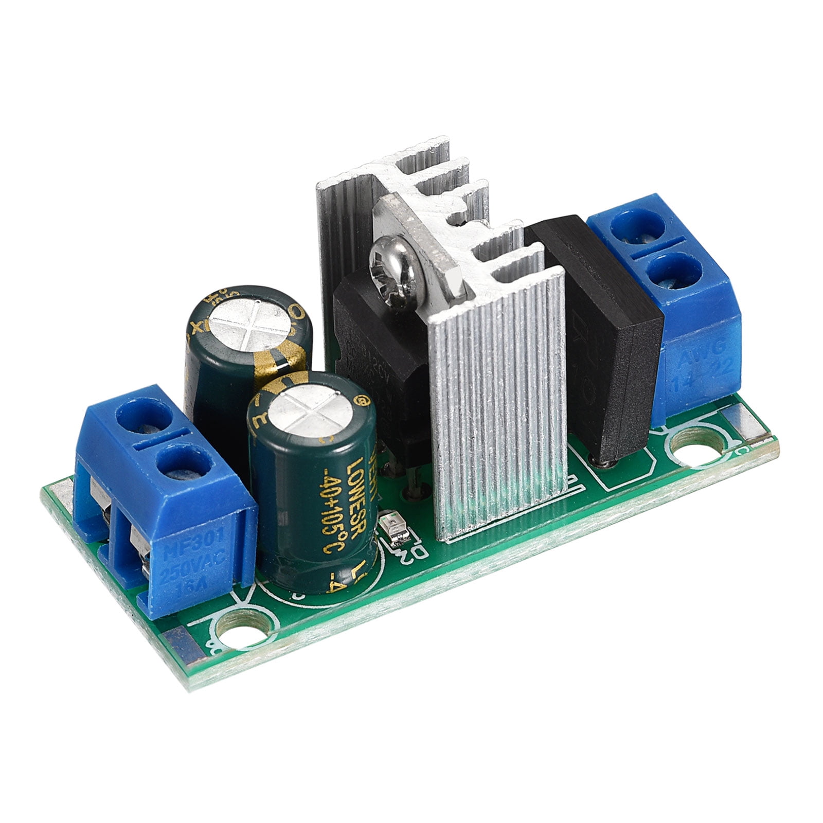 Uxcell Rectifiers Regulator 12V LM7812 Three Terminal Voltage Regulator ...
