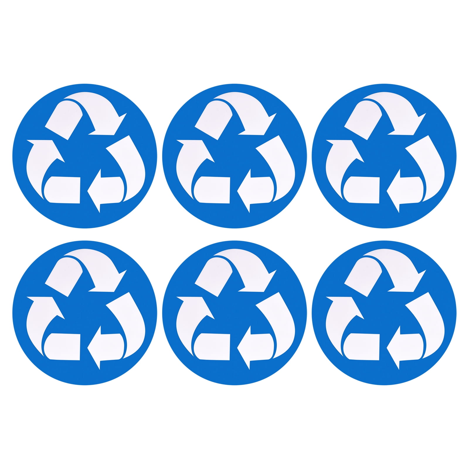 Uxcell Recycle Sticker Bin Labels Self-Adhesive Recycling Vinyl for ...