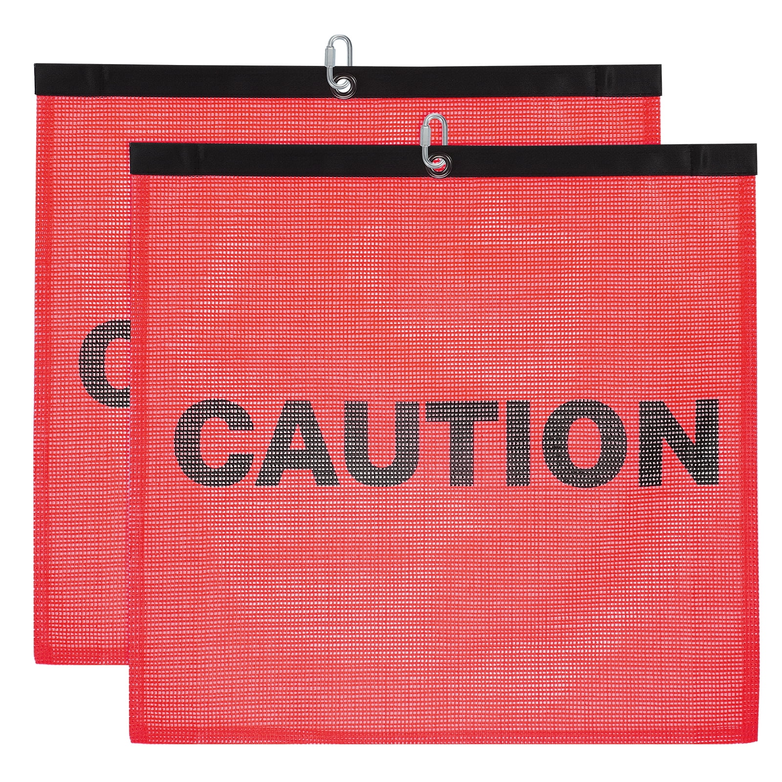 Uxcell Red Safety Flags for Trucks, 18x18" Warning Safety Flag with ...