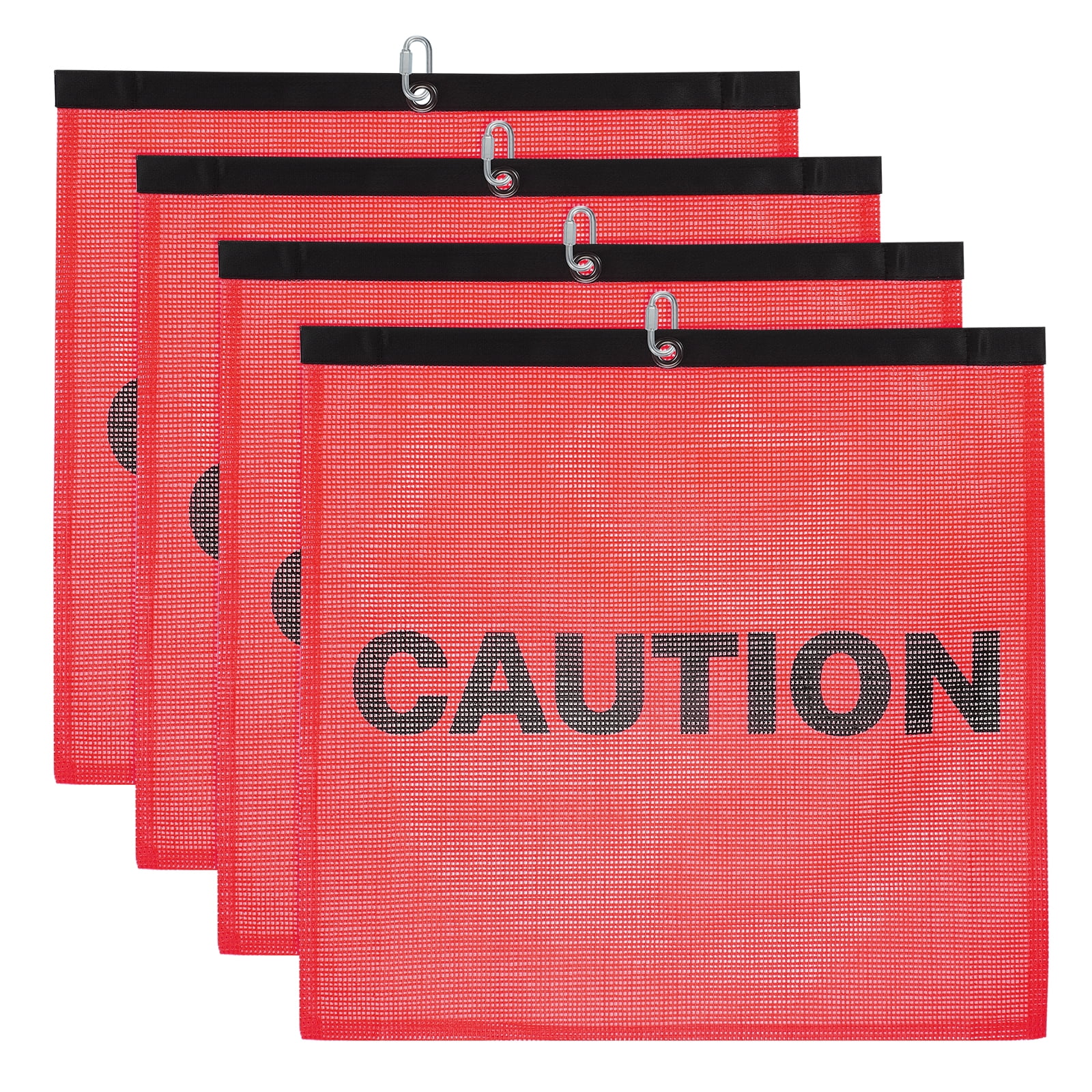 Uxcell Red Safety Flags for Trucks, 18x18" Warning Safety Flag with ...