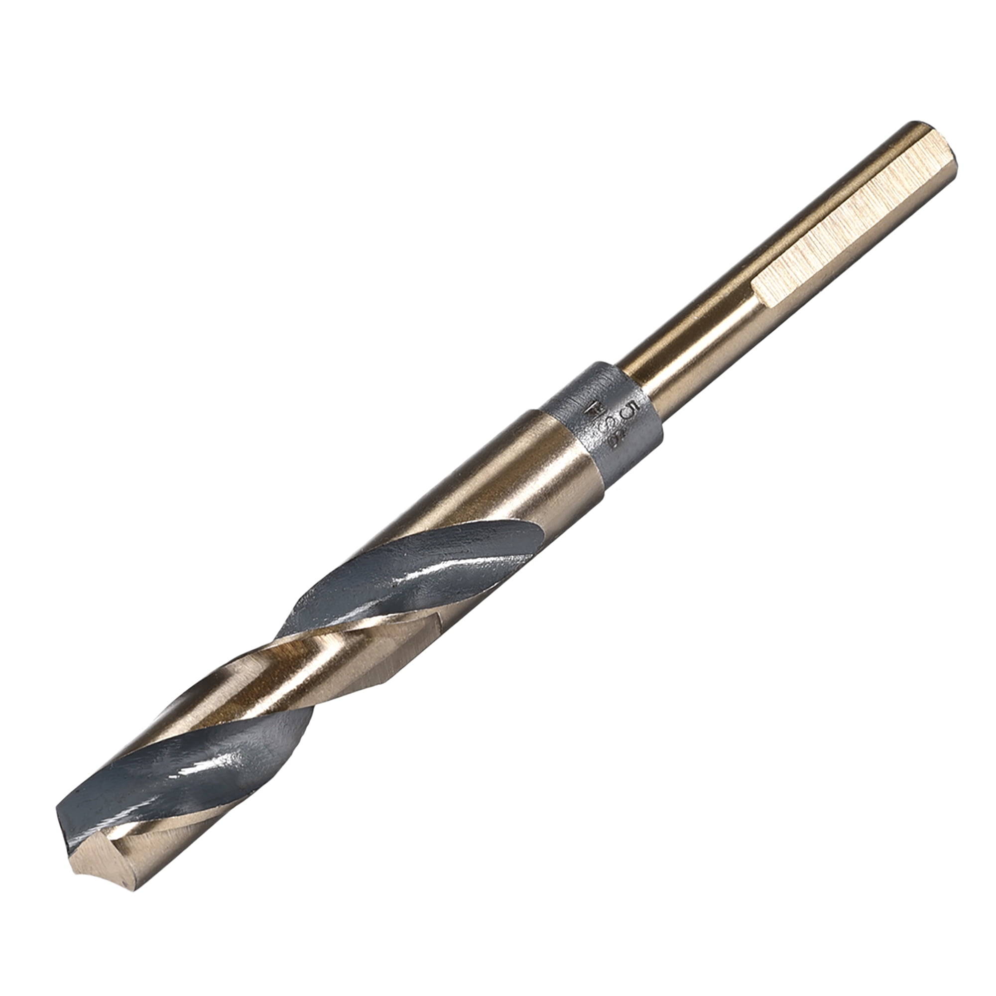 Uxcell Reduced Shank Twist Drill Bits 15mm High Speed Steel HSS 4341 ...