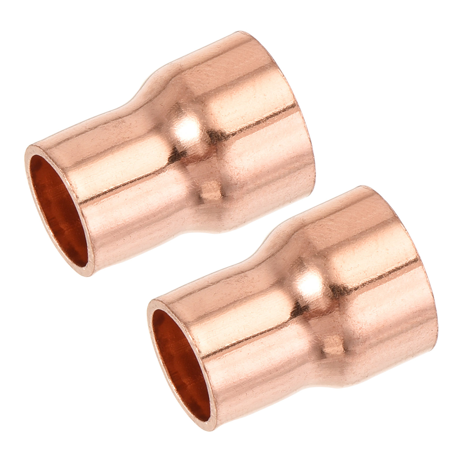Uxcell Reducing Copper Coupling Fitting Straight with Sweat End, for ...