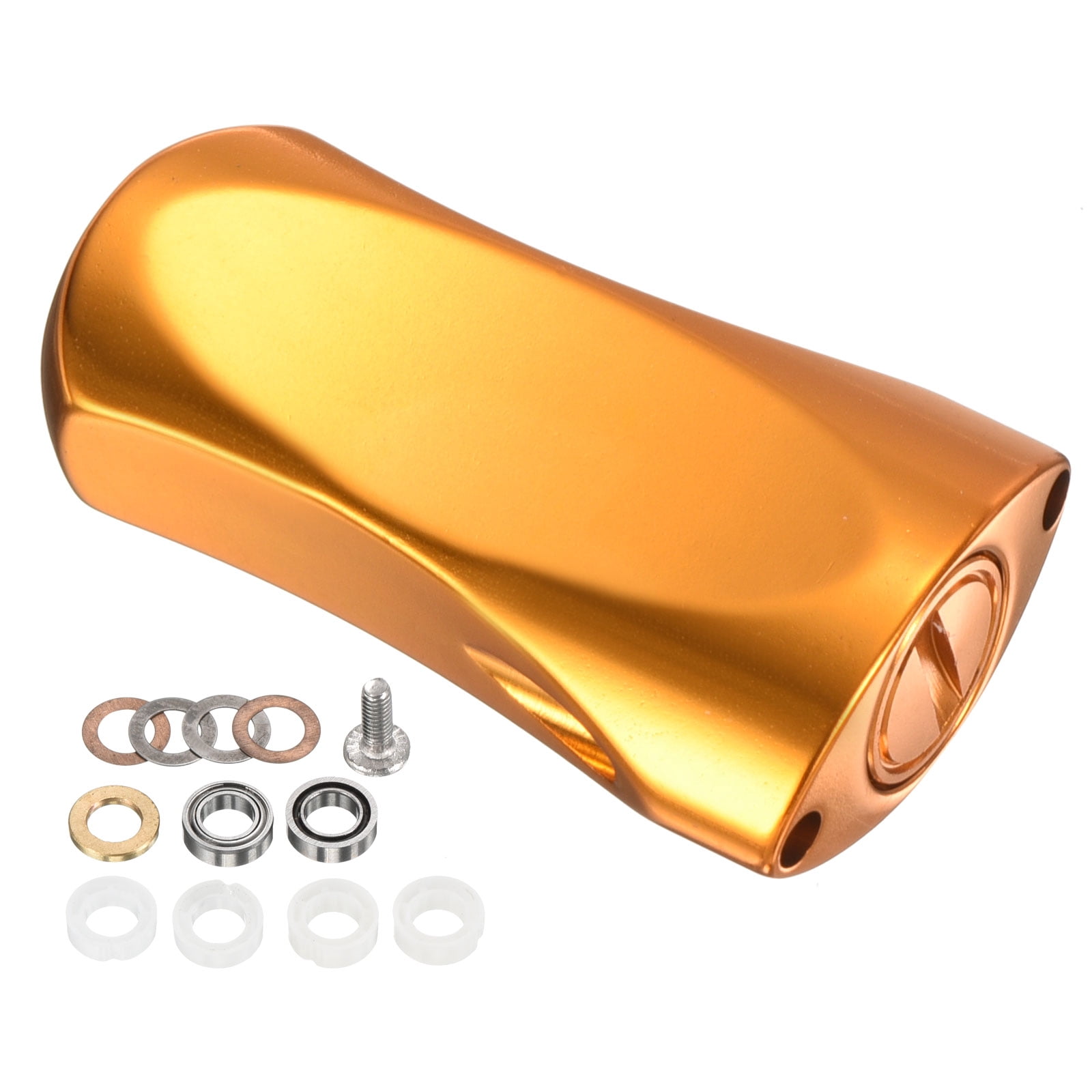 Uxcell Reel Knob Replacement Full Metal Fishing Reel Power Handle Knob ...