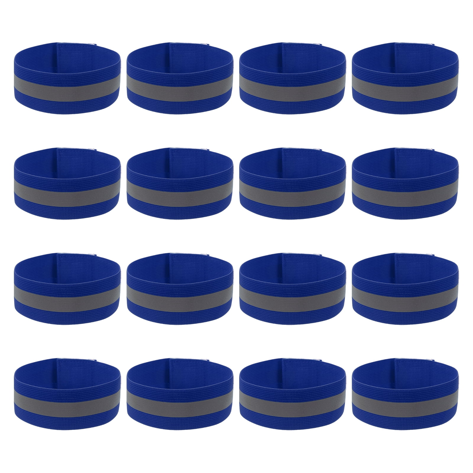 Uxcell Reflective Bands for Wrist/Arm/Ankle/Leg, 16pcs High Visibility ...