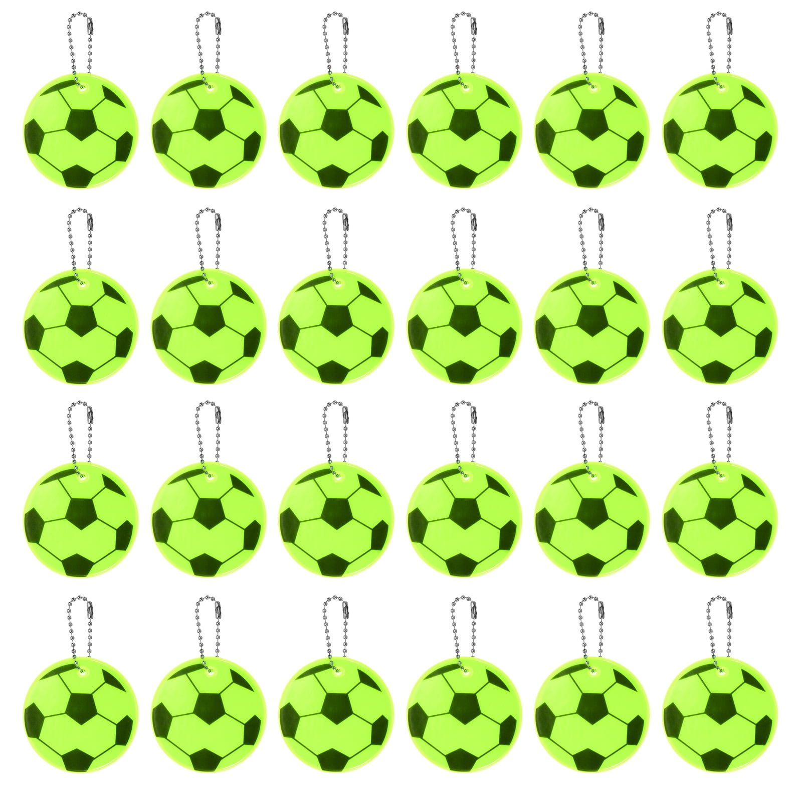 Uxcell Reflective Keychain Tags, Reflective Football Pendant Waterproof ...