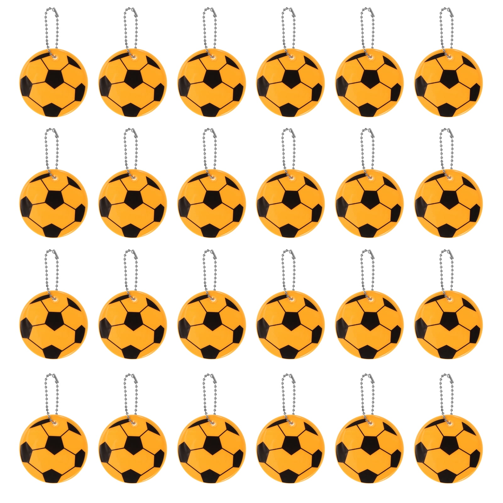 Uxcell Reflective Keychain Tags, Reflective Football Pendant Waterproof ...