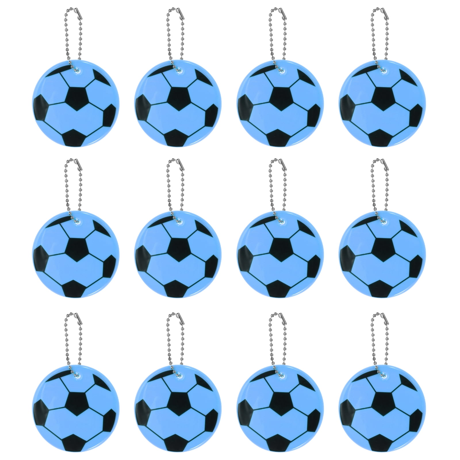 Uxcell Reflective Keychain Tags, Reflective Football Pendant Waterproof ...