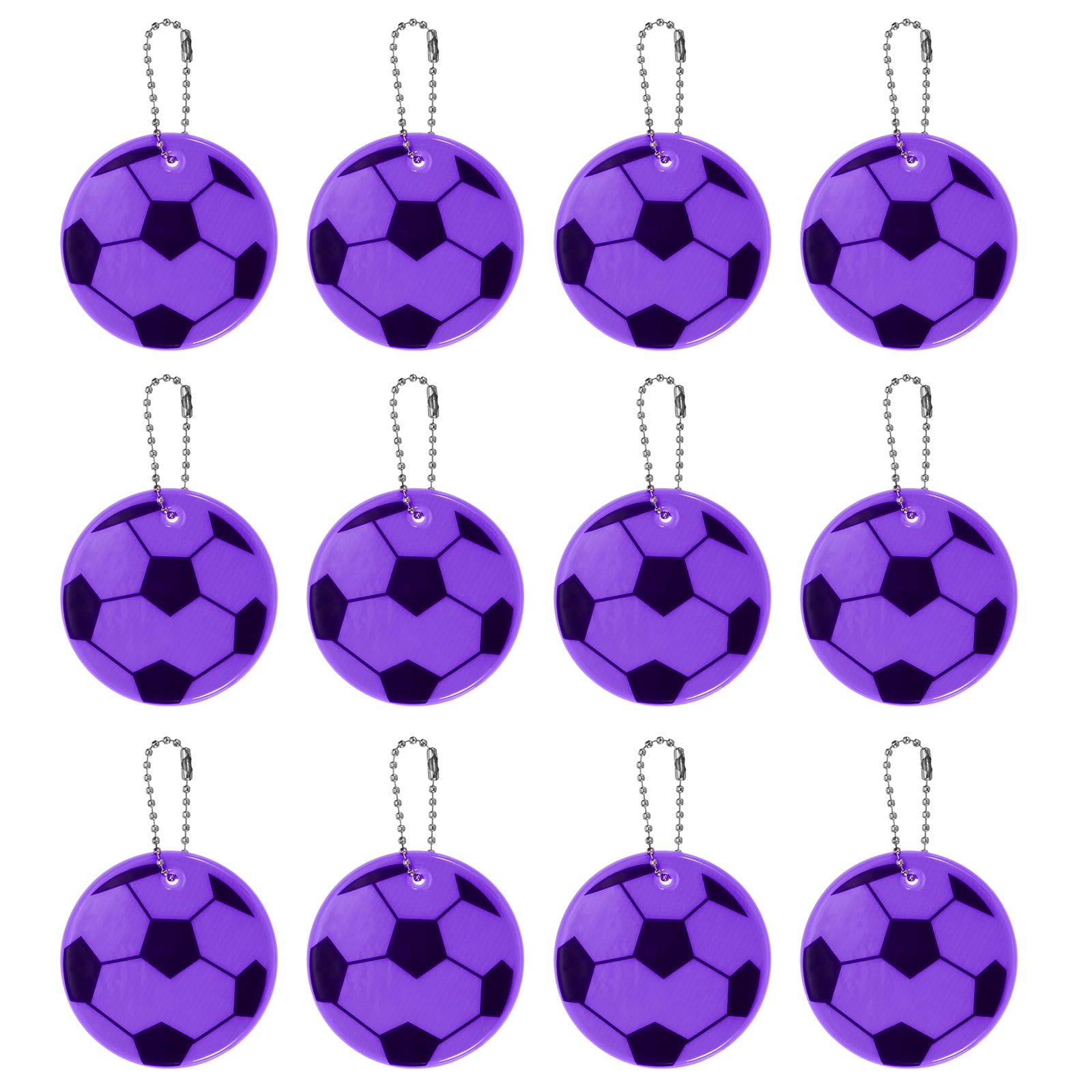 Uxcell Reflective Keychain Tags, Reflective Football Pendant Waterproof ...