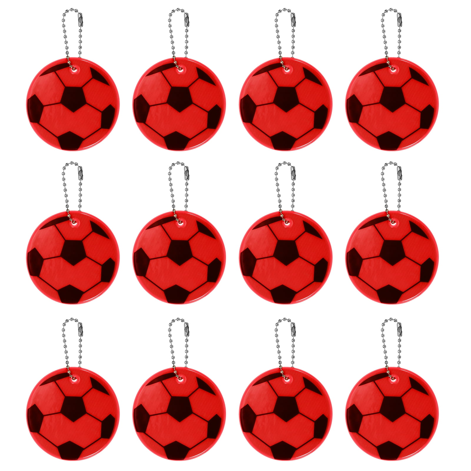 Uxcell Reflective Keychain Tags, Reflective Football Pendant Waterproof ...