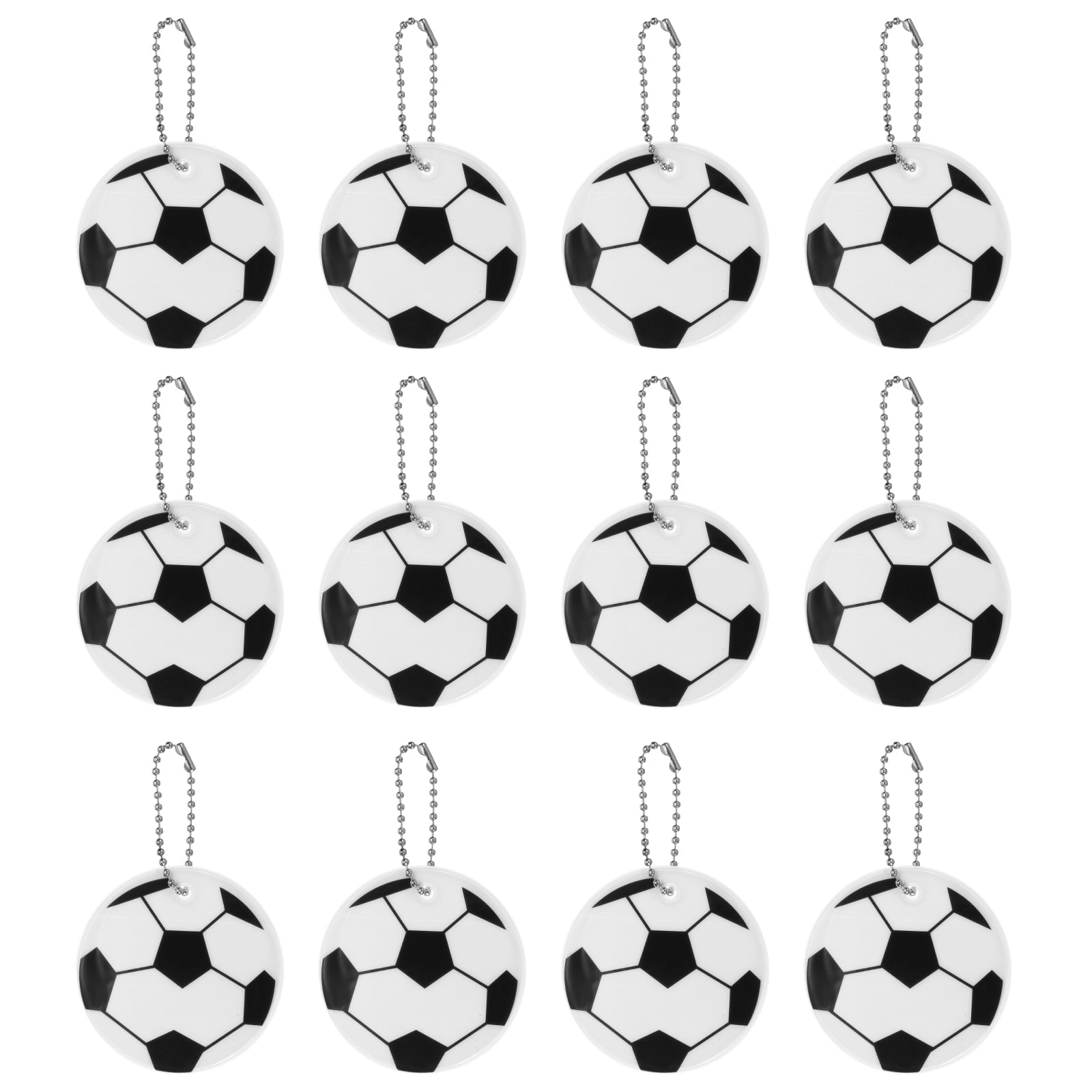 Uxcell Reflective Keychain Tags, Reflective Football Pendant Waterproof ...